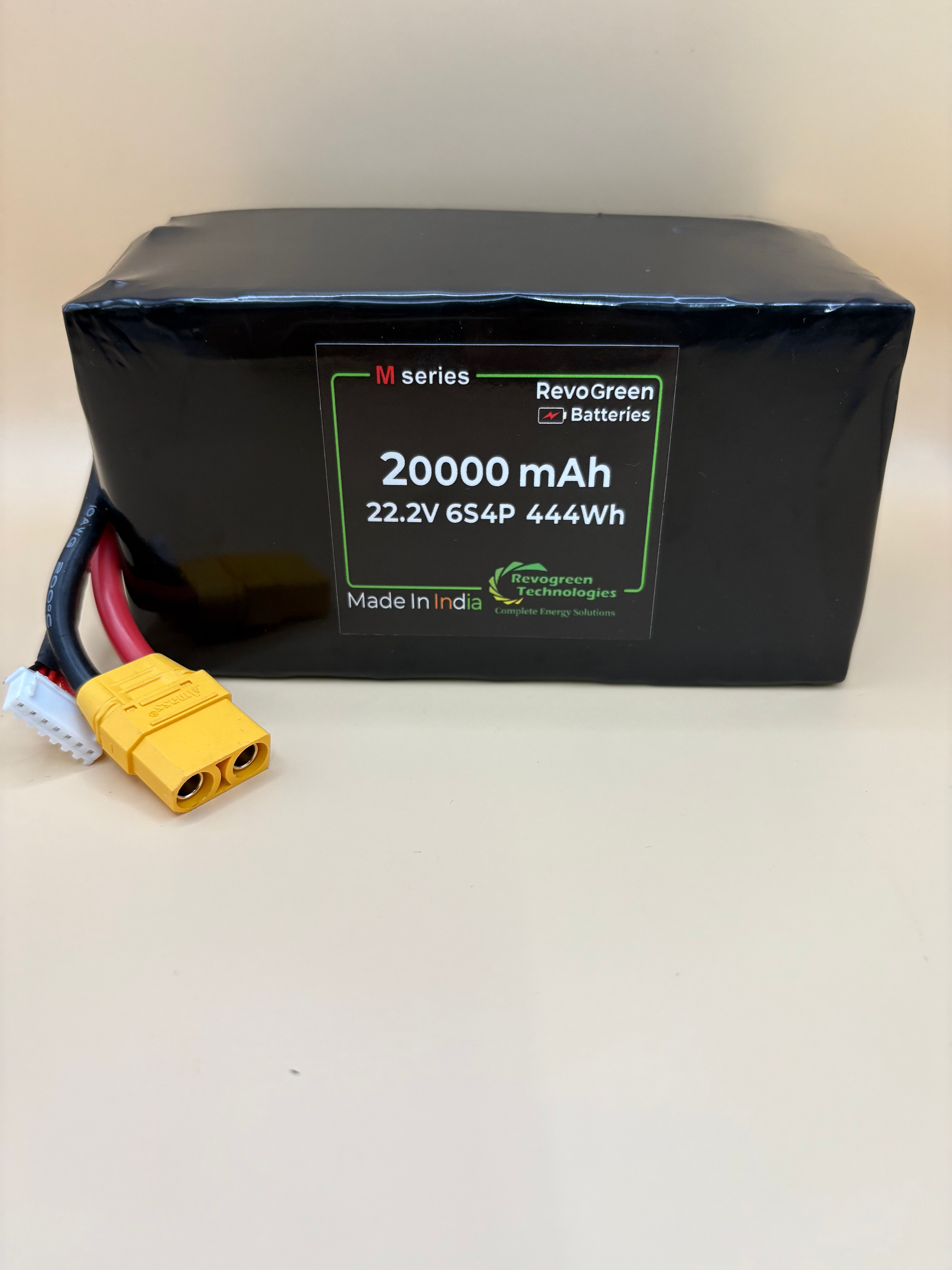 22.2V 20000mAh Molicel P50B 6S Lithium Ion Battery- XT90