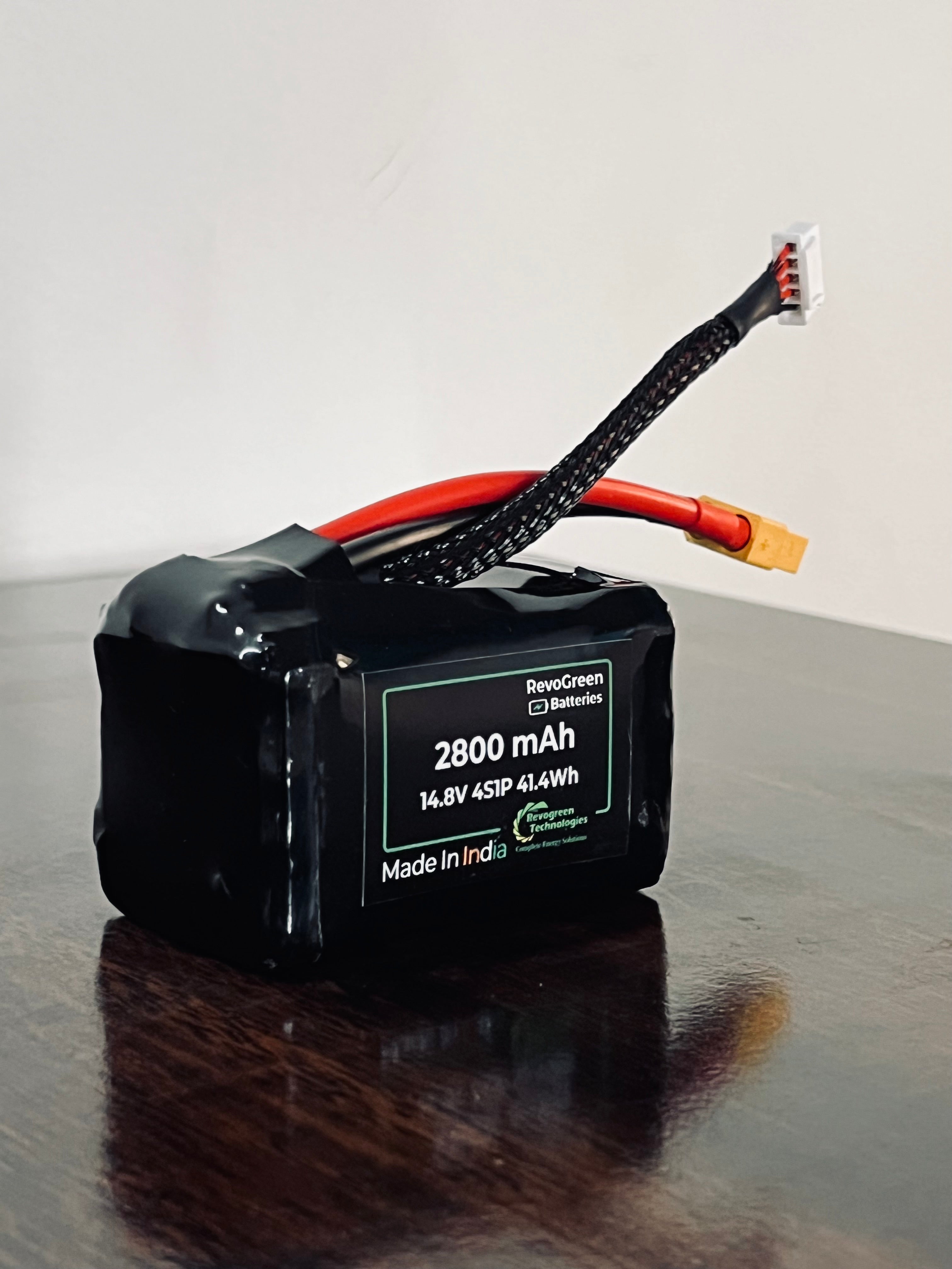 14.8V 2800mAh 4S Lithium Ion Battery- XT60