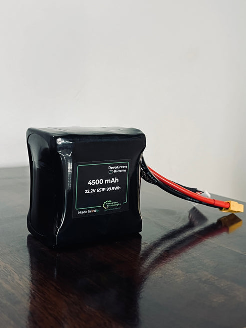 22.2V 4500mAh 6S Lithium Ion Battery- XT60